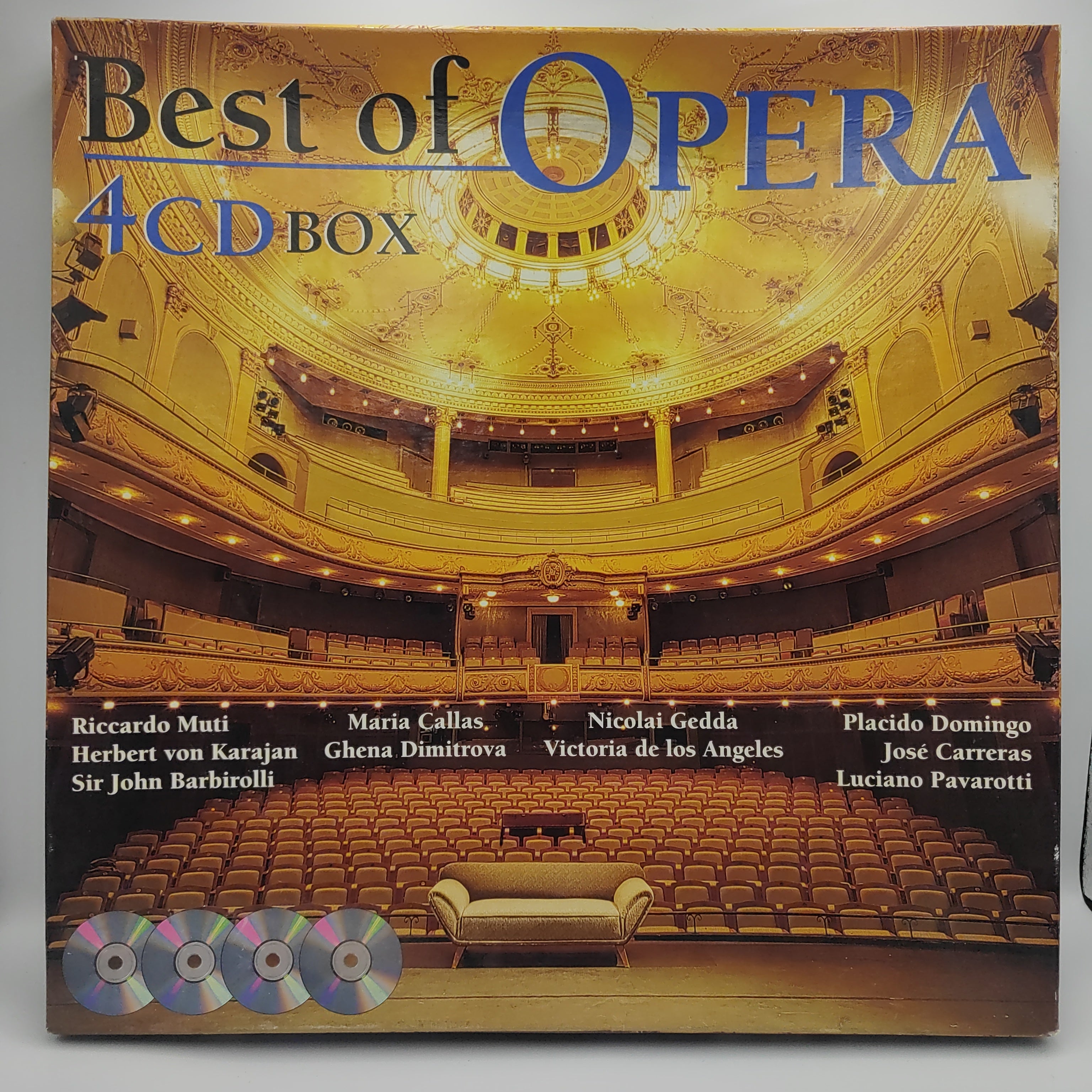 BEST OF OPERA 4CD BOX – Vinyl Store Online