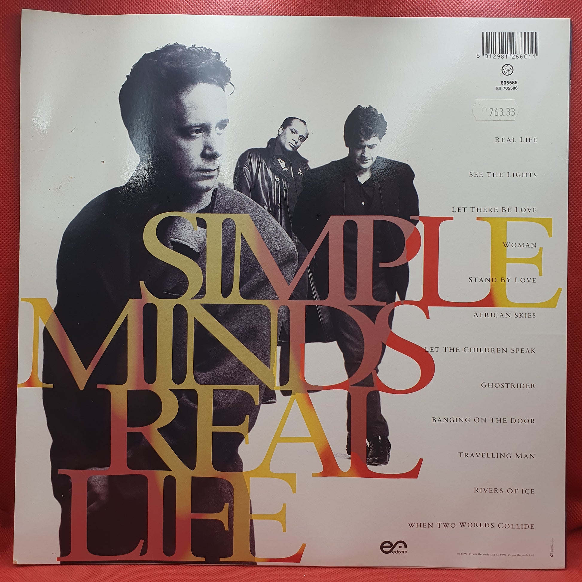 Simple Minds ‎– Real Life – Vinyl Store Online